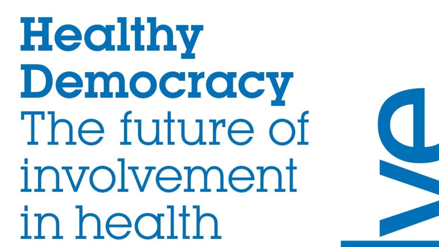 Healthy Democracy | Involve