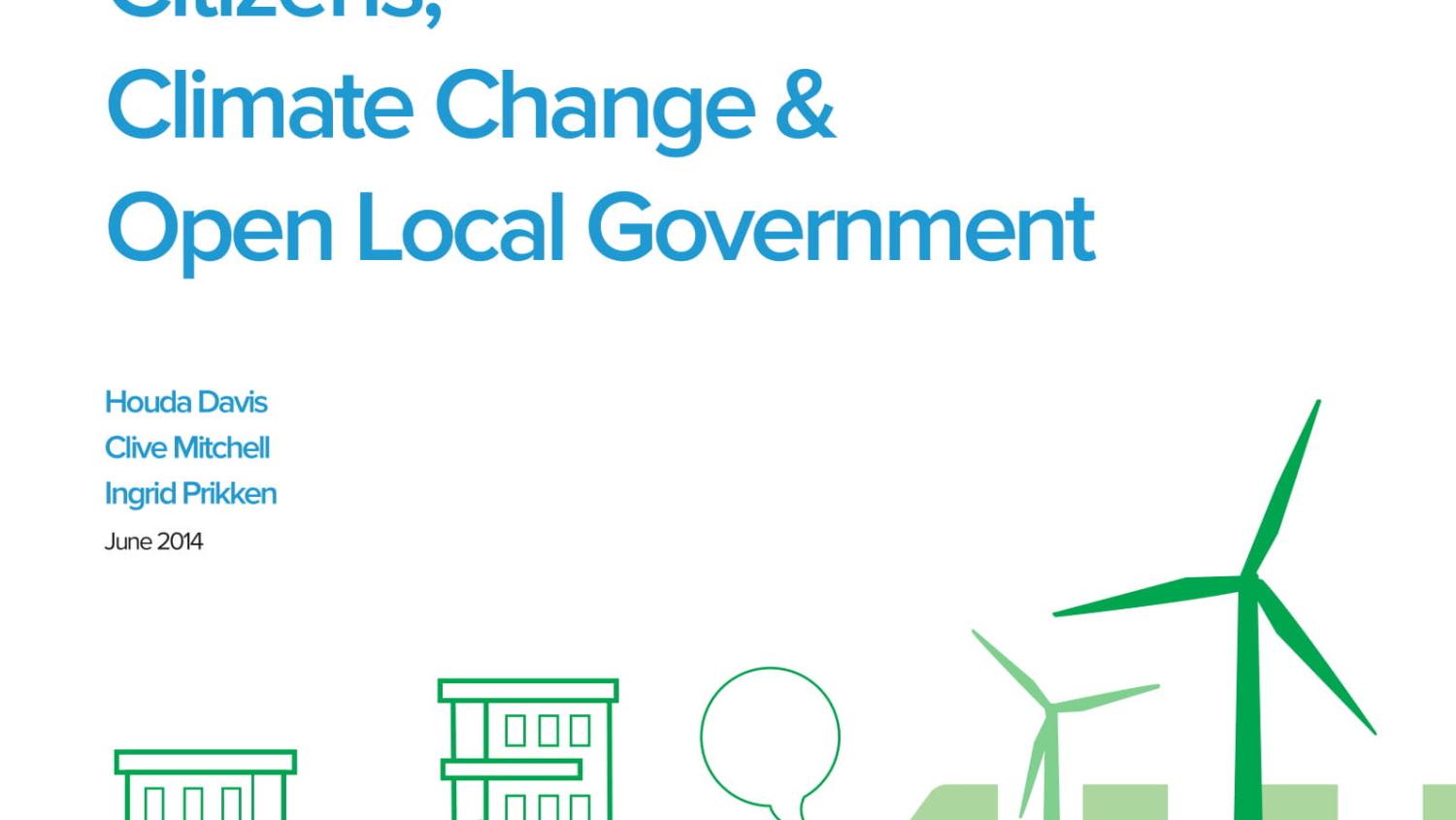 Can you hear me? Citizens, Climate Change & Open Local Government | Involve
