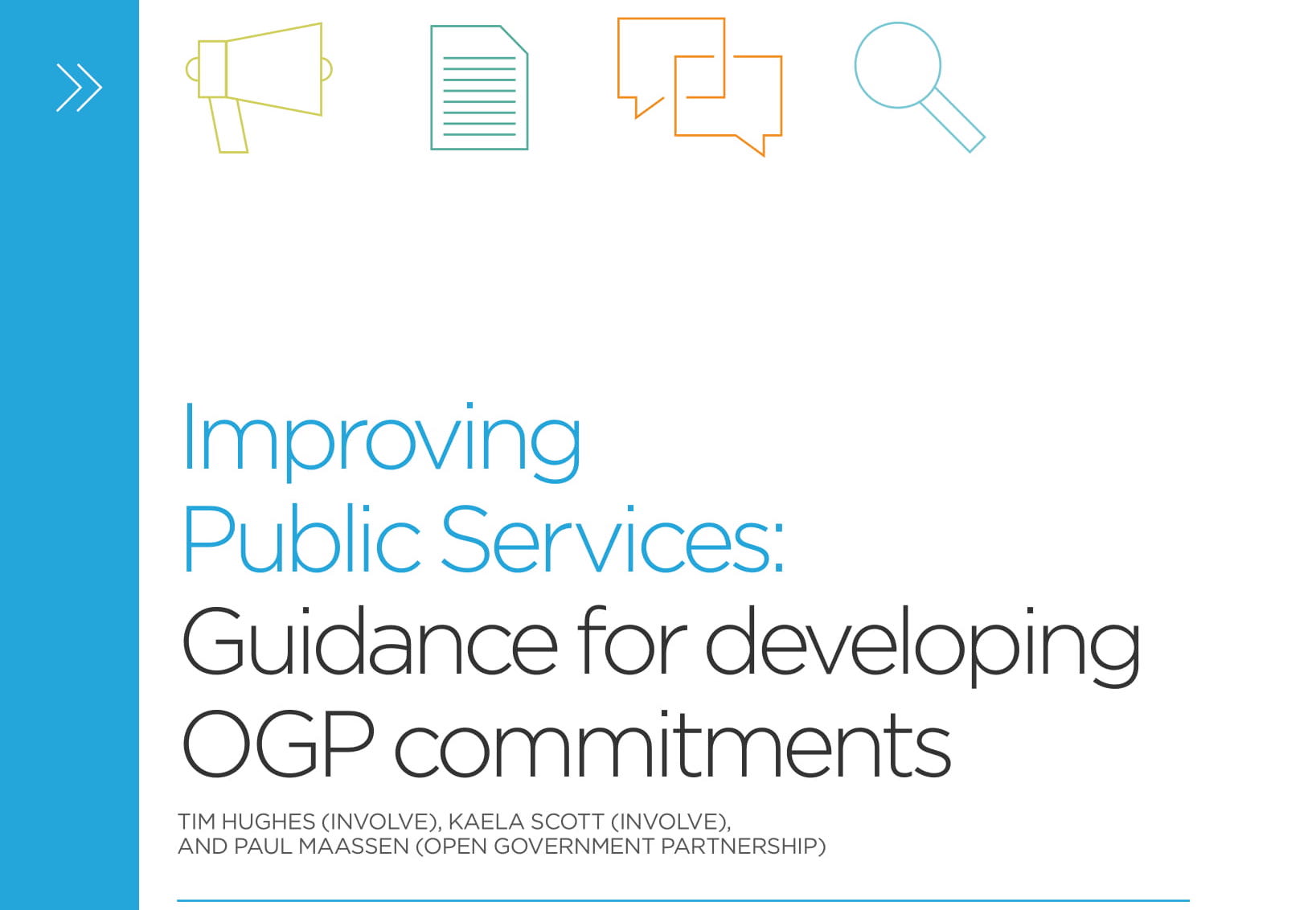 Improving public services through open government | Involve